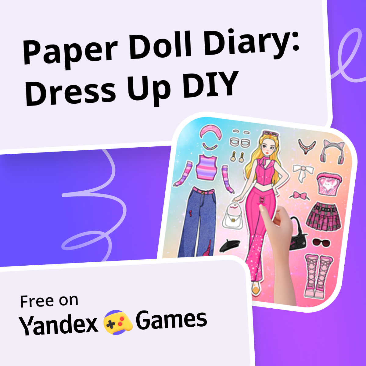 Paper Doll Diary: Dress Up DIY (by CyberNex Studios) - play online for ...