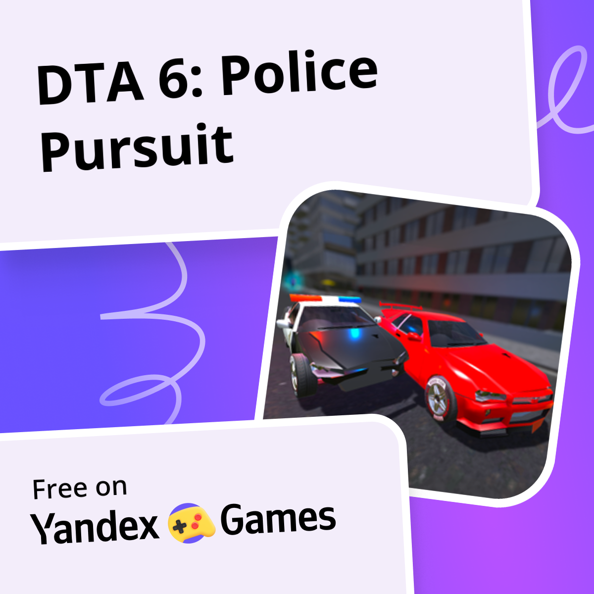 DTA 6: Police Pursuit (by AM) - play online for free on Yandex Games