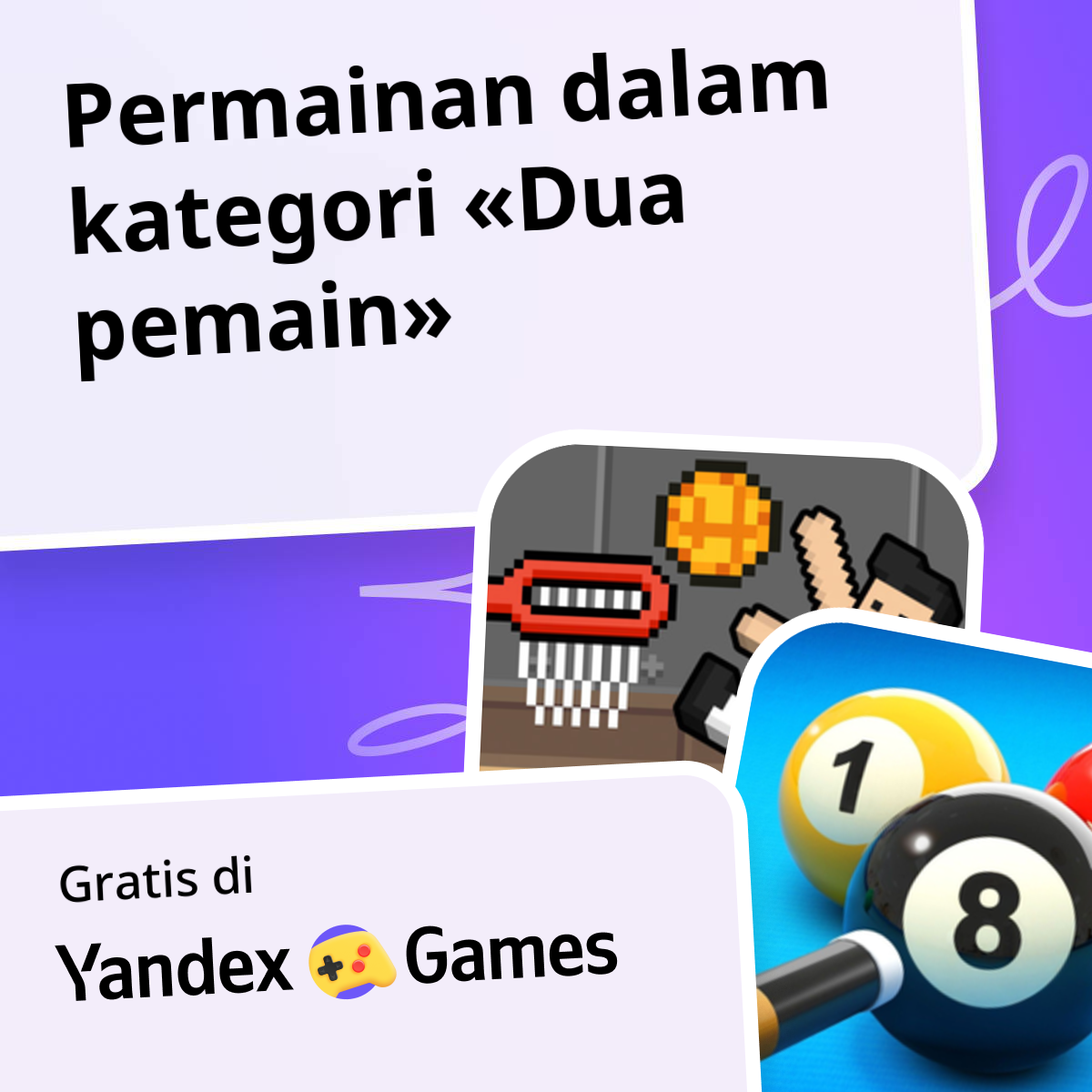 Dua pemain game Online: Mainkan Secara Gratis Di Yandex Games