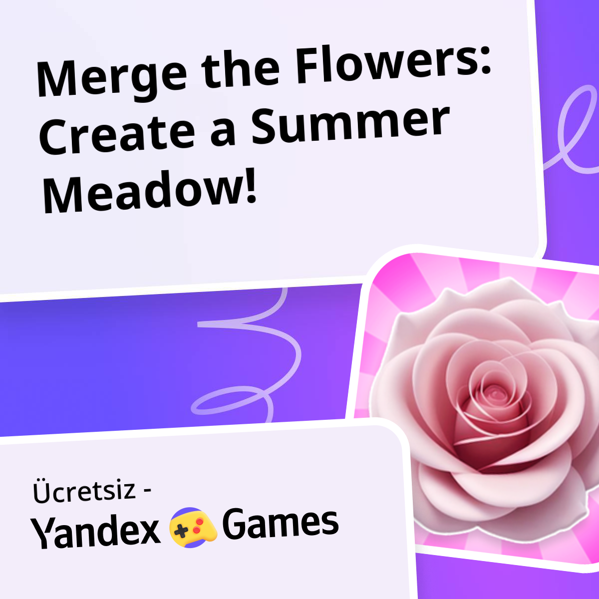 Merge the Flowers: Create a Summer Meadow! (Vik Pik Games'den) - Yandex ...