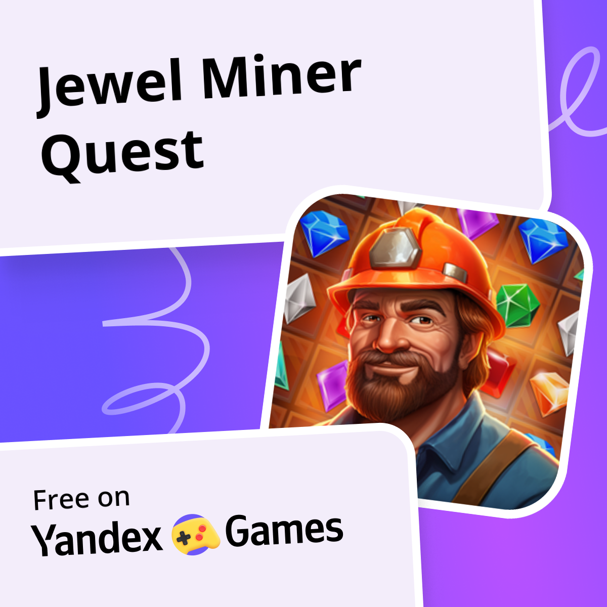 Jewel Miner Quest (by Inlogic) - play online for free on Yandex Games