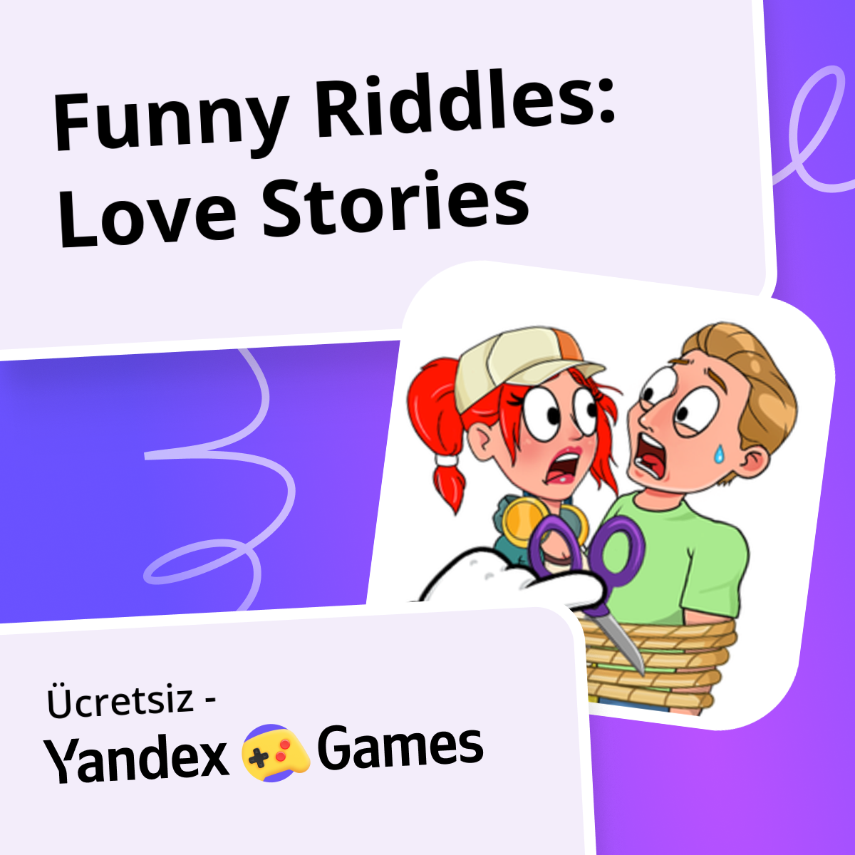 Funny Riddles: Love Stories (RENEL GAMES'den) - Yandex Games servisinde ...