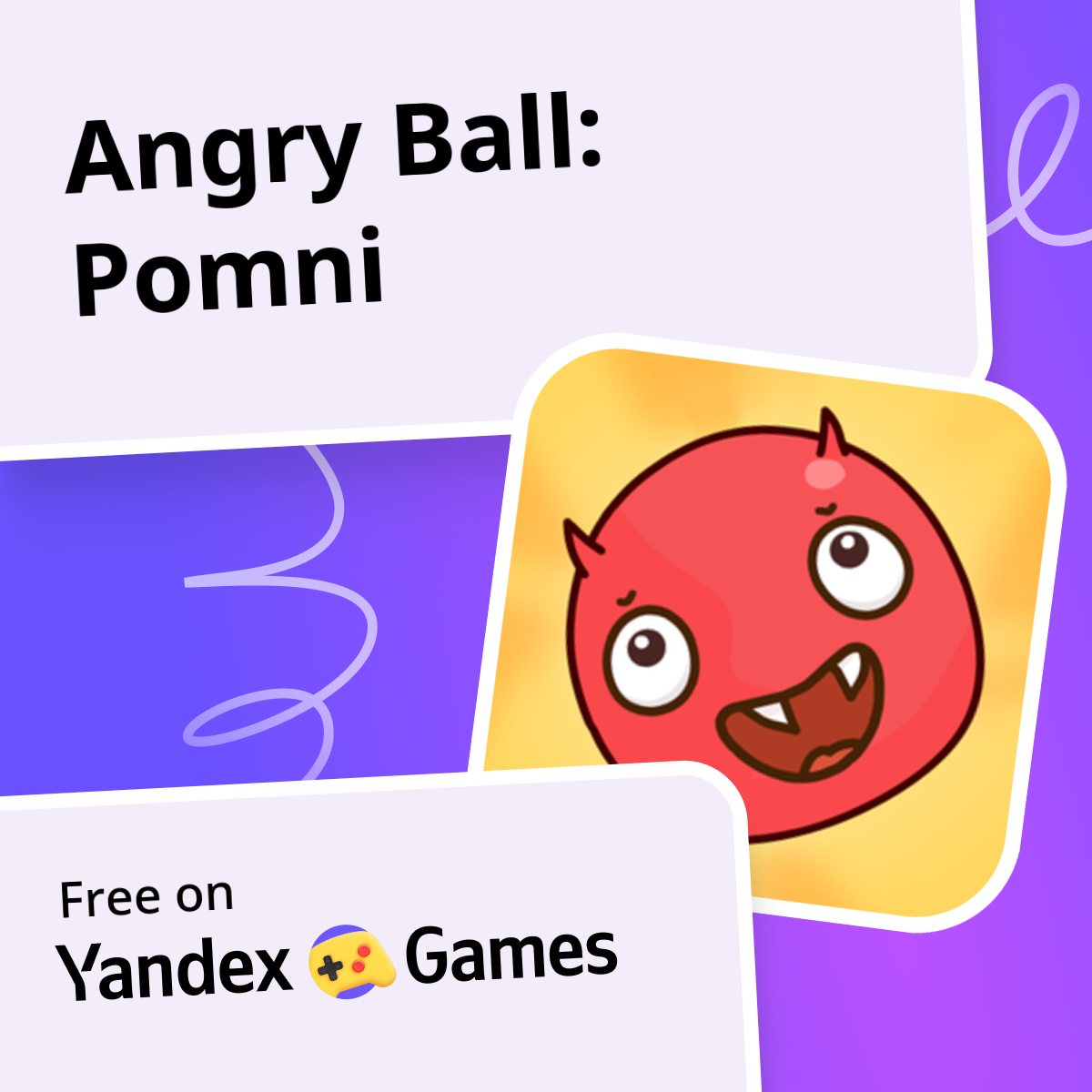 Angry Ball: Pomni (by lordrollgames) - play online for free on Yandex Games