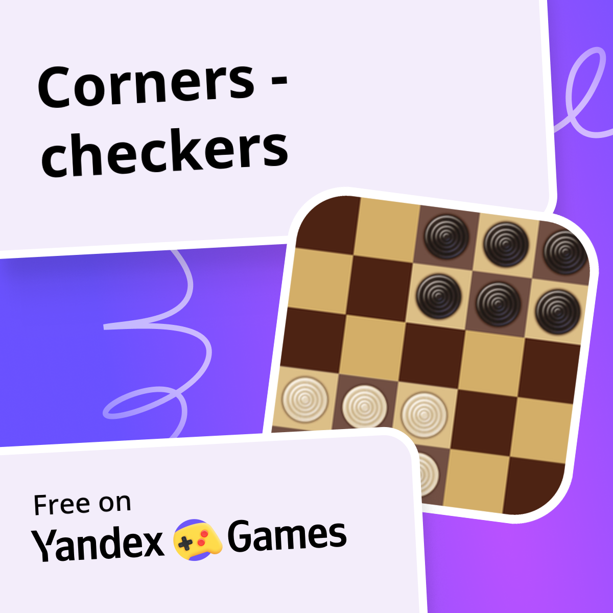 Corners - checkers (by Game4you) - play online for free on Yandex Games