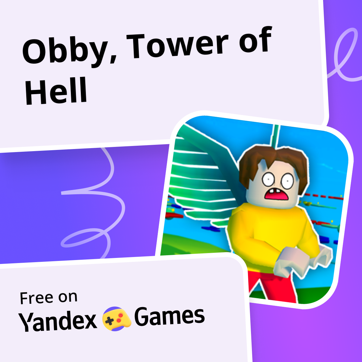 Obby, Tower of Hell (by Crimson Games) - play online for free on Yandex ...