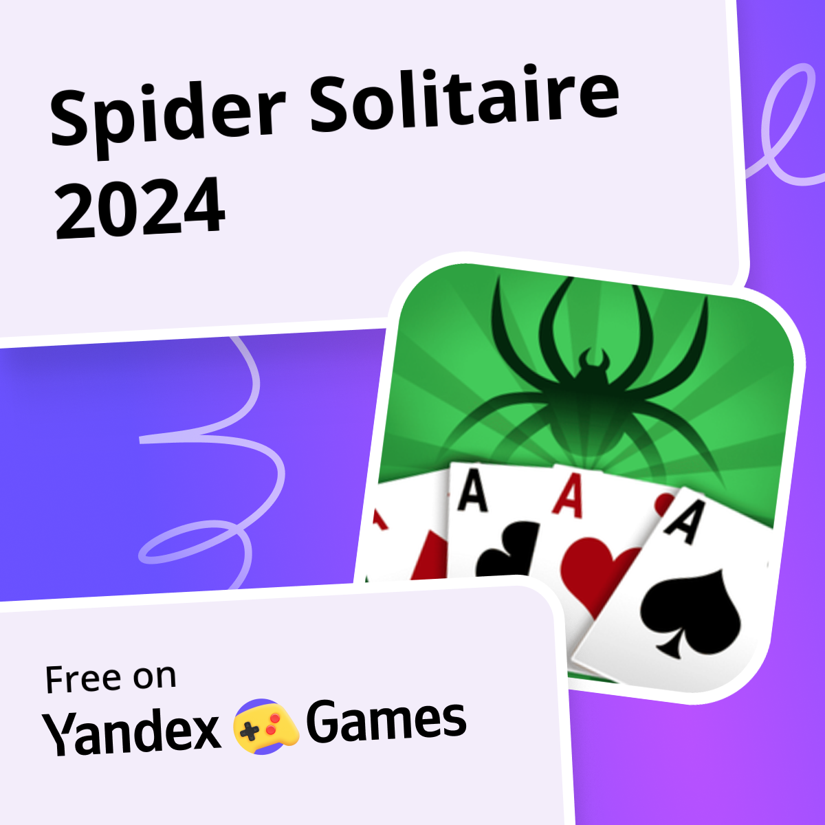 Spider Solitaire 2024 - play online for free on Yandex Games
