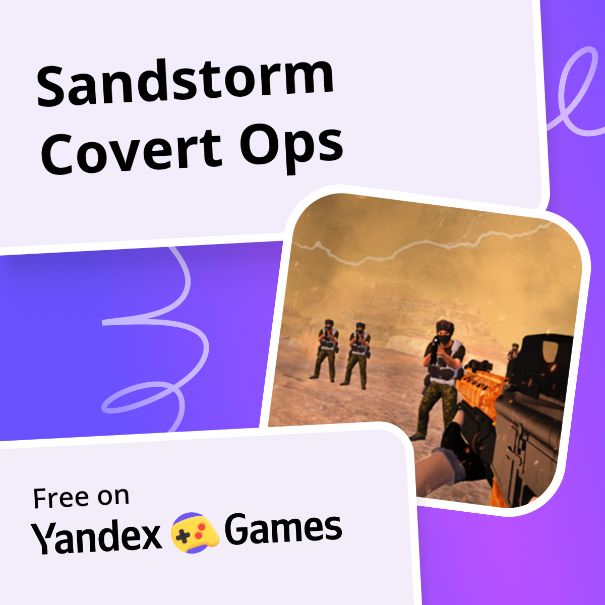Sandstorm Covert Ops (by Instant Games Studio) - play online for free on Yandex Games