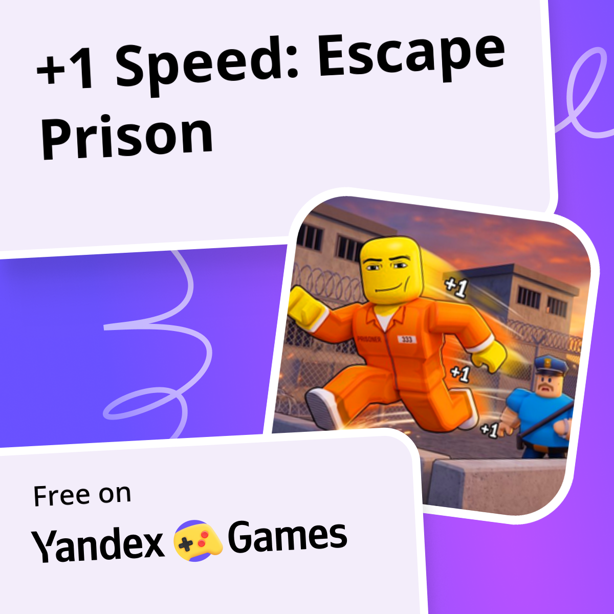 +1 Speed: Escape Prison - play online for free on Yandex Games