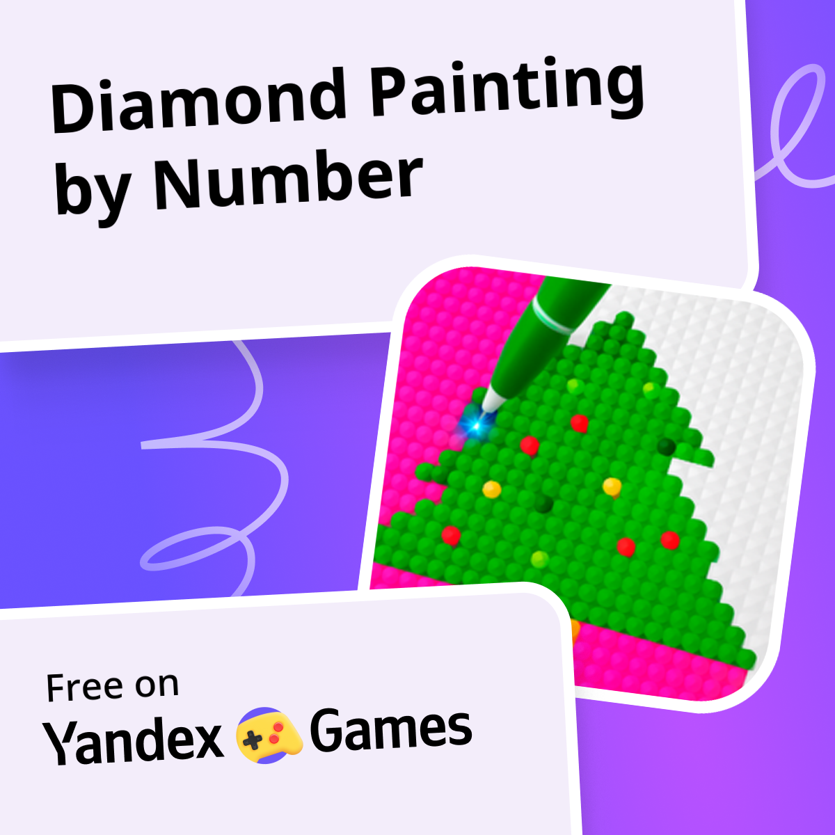 Diamond Painting by Number (by MirraGames) - play online for free on Yandex Games