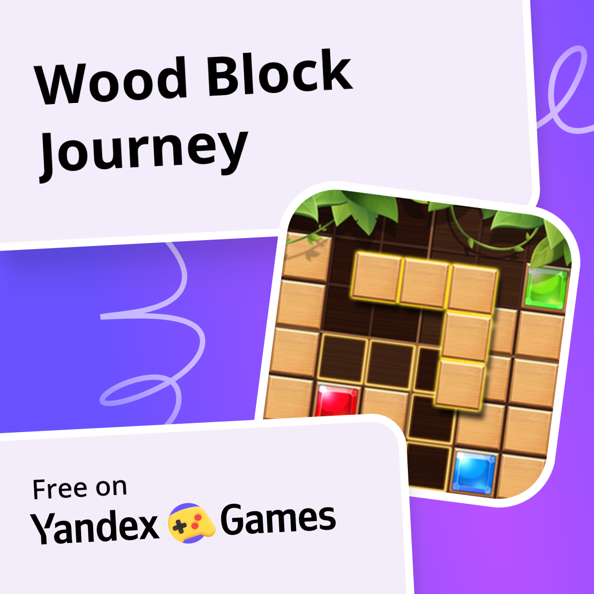 Wood Block Journey - play online for free on Yandex Games