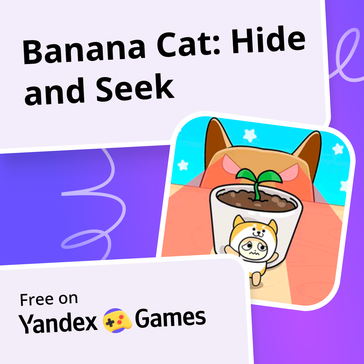 Banana Cat: Hide and Seek (by Popik) - play online for free on Yandex Games