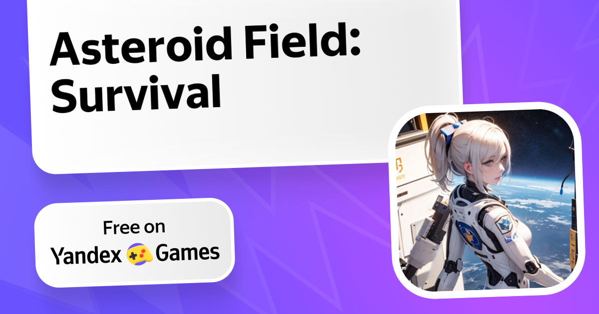 Asteroid Field: Survival (oleh ShotKill)- mainkan online secara gratis di Yandex Games