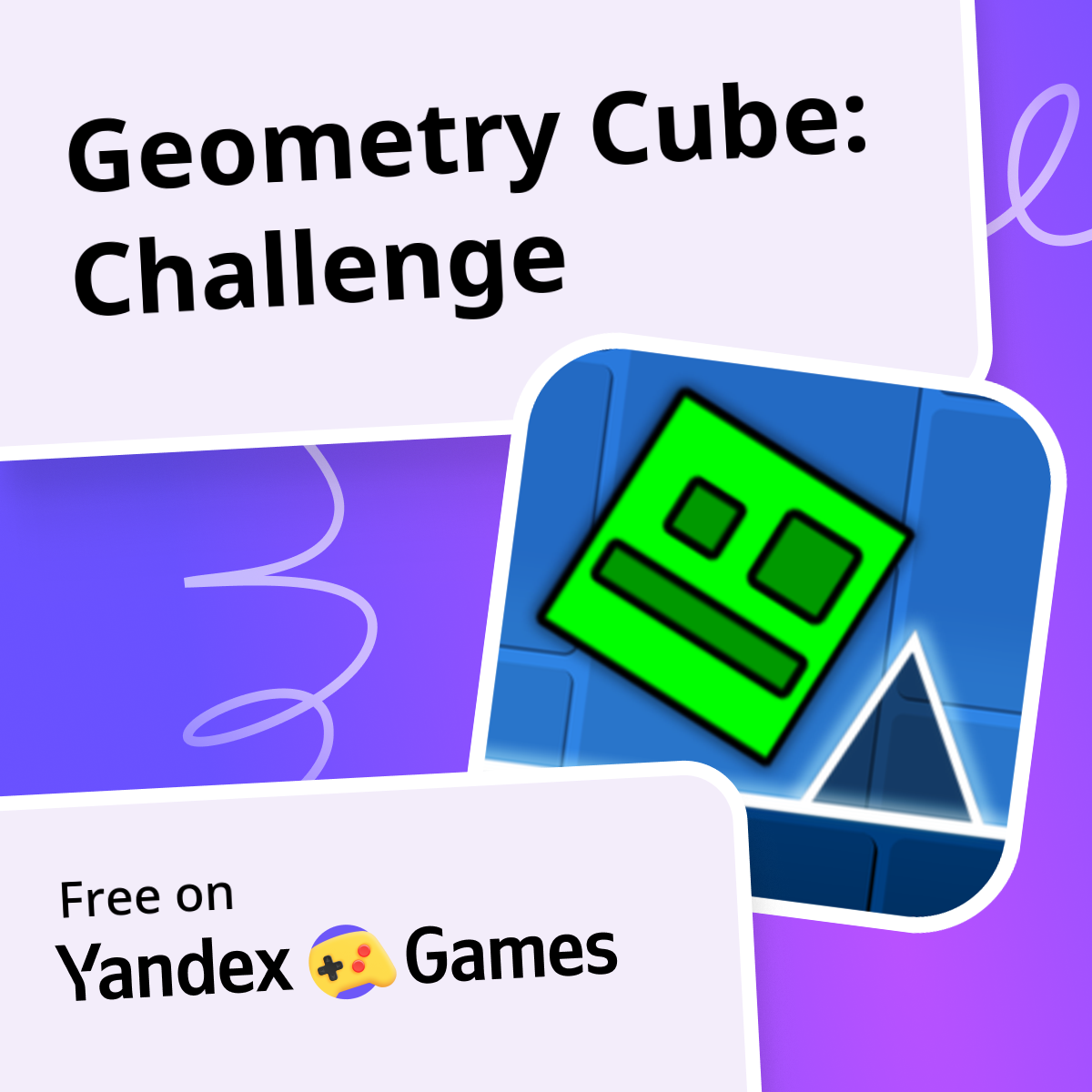Geometry Cube: Challenge - play online for free on Yandex Games