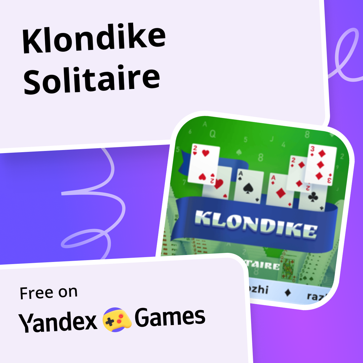 Klondike Solitaire - play online for free on Yandex Games