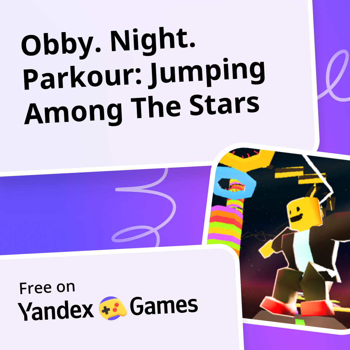 Obby Parkour: Jumping in the Clear Sky (by Flysi Games) - play online ...