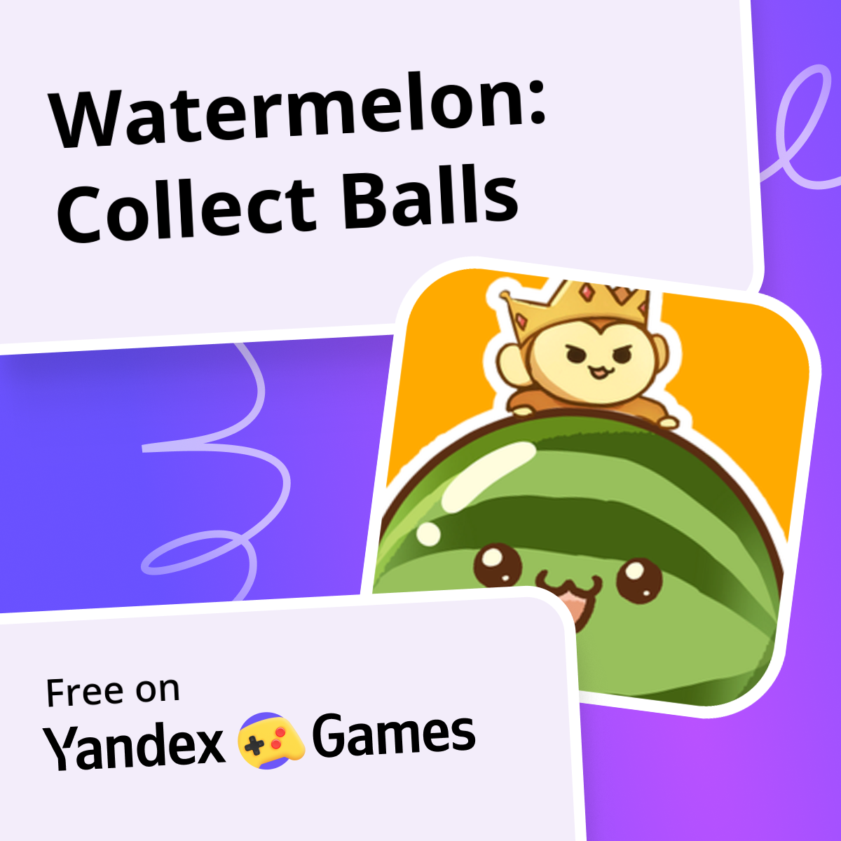 Watermelon: Collect Balls - play online for free on Yandex Games
