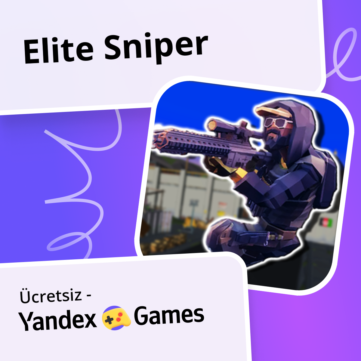 Elite Sniper - oynayın Yandex Games üzerinde ücretsiz çevrimiçi