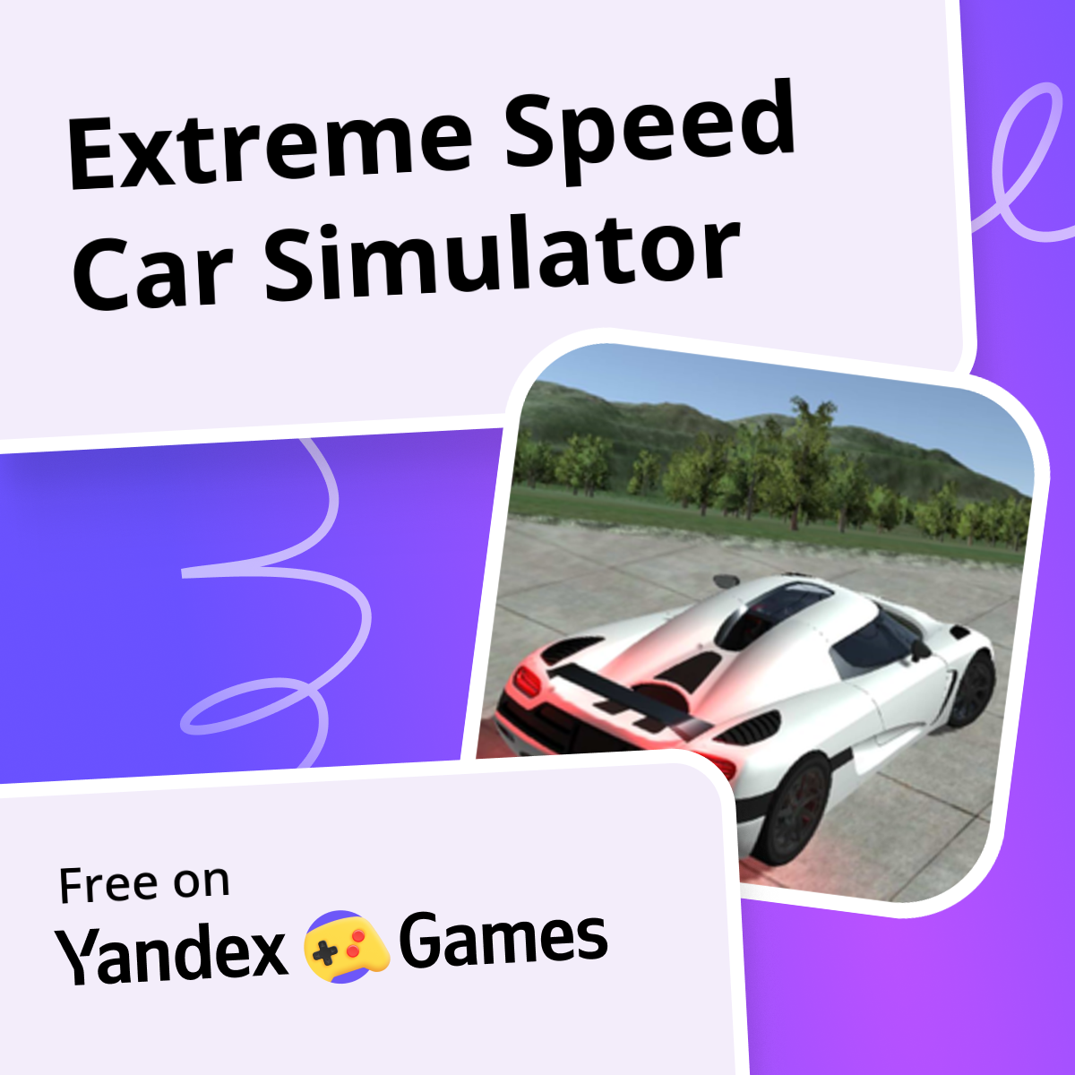 Extreme Speed Car Simulator - play online for free on Yandex Games