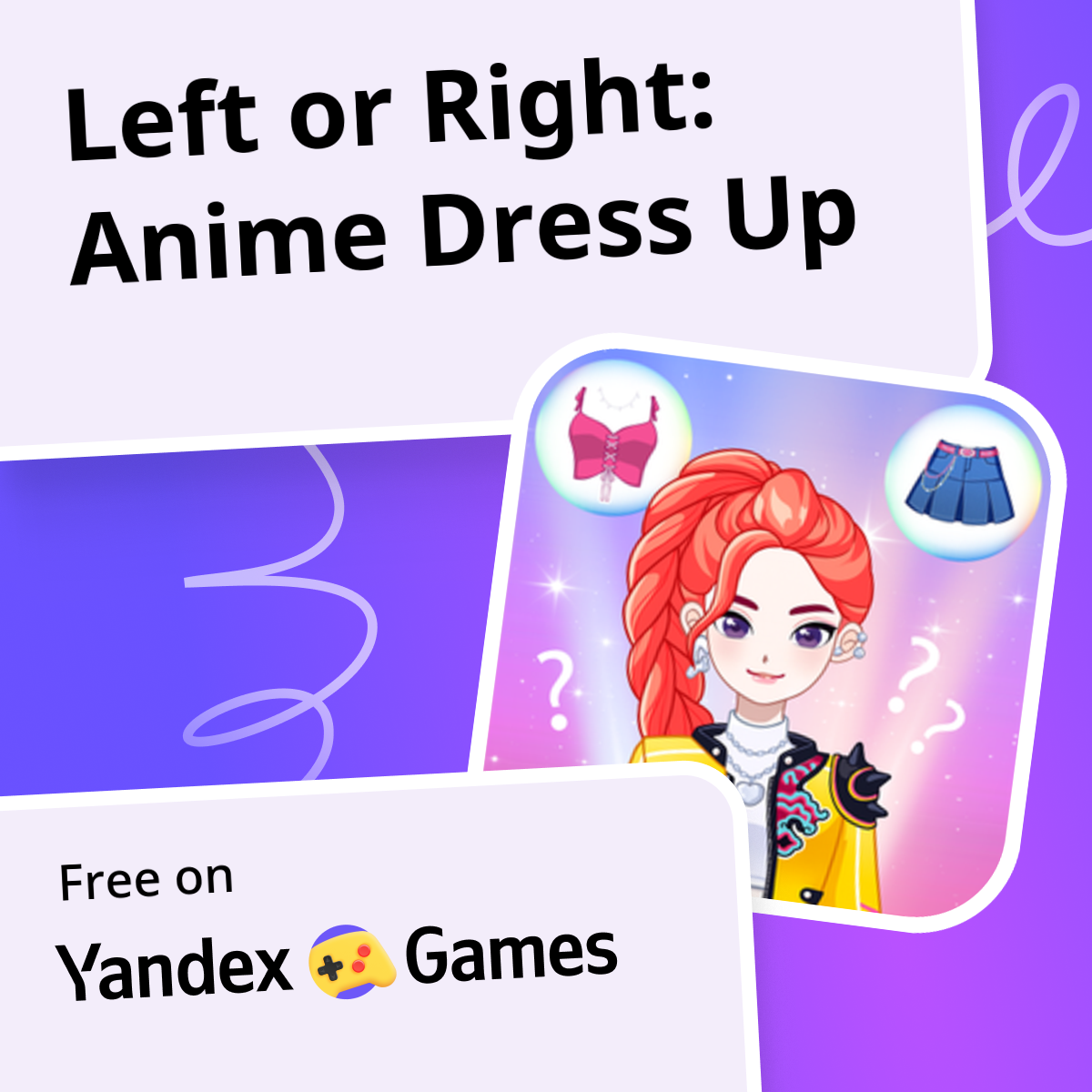 Left or Right: Anime Dress Up - play online for free on Yandex Games