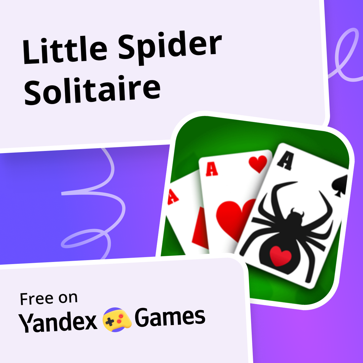 Little Spider Solitaire - play online for free on Yandex Games