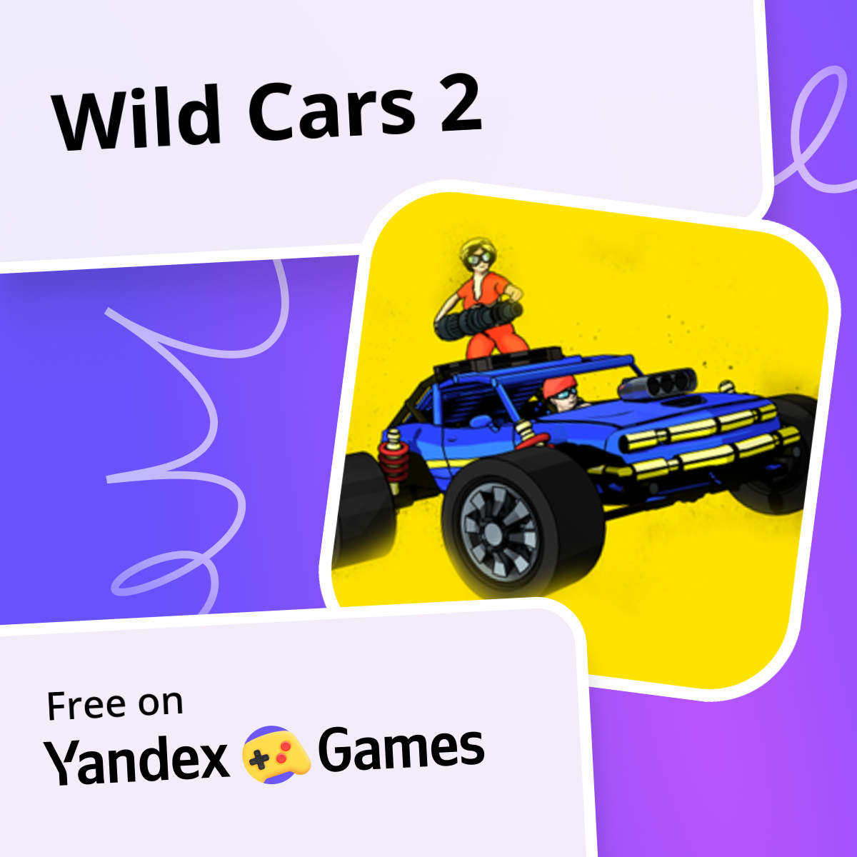 Wild Cars 2 (by JL studio) - play online for free on Yandex Games