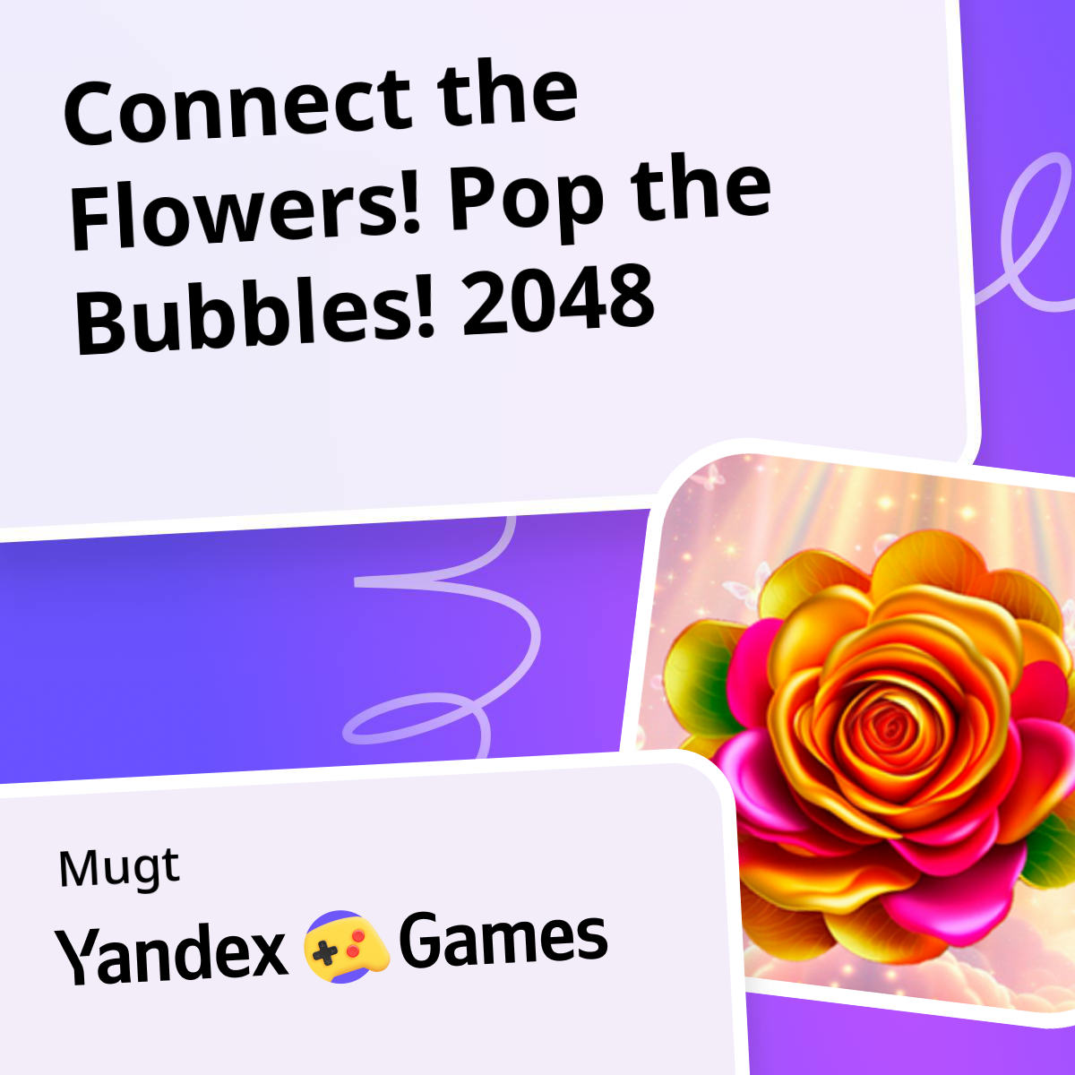 Connect the flowers! Pop the bubbles! 2048 - Ýandeks Oýunlar hyzmatynda ...