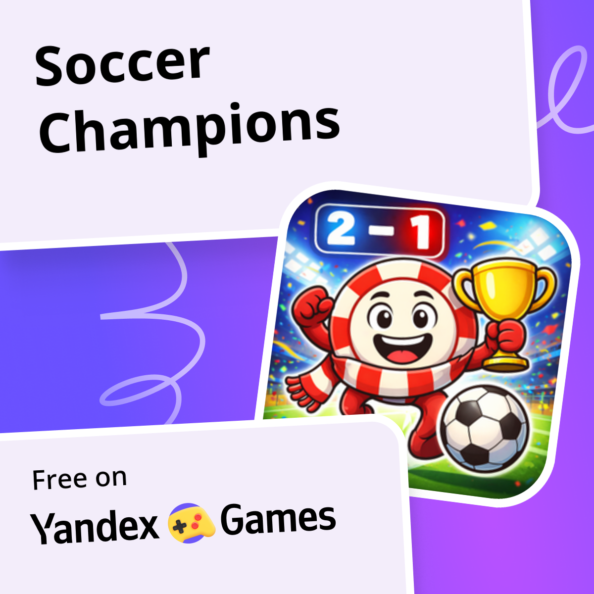 Soccer Champions - play online for free on Yandex Games
