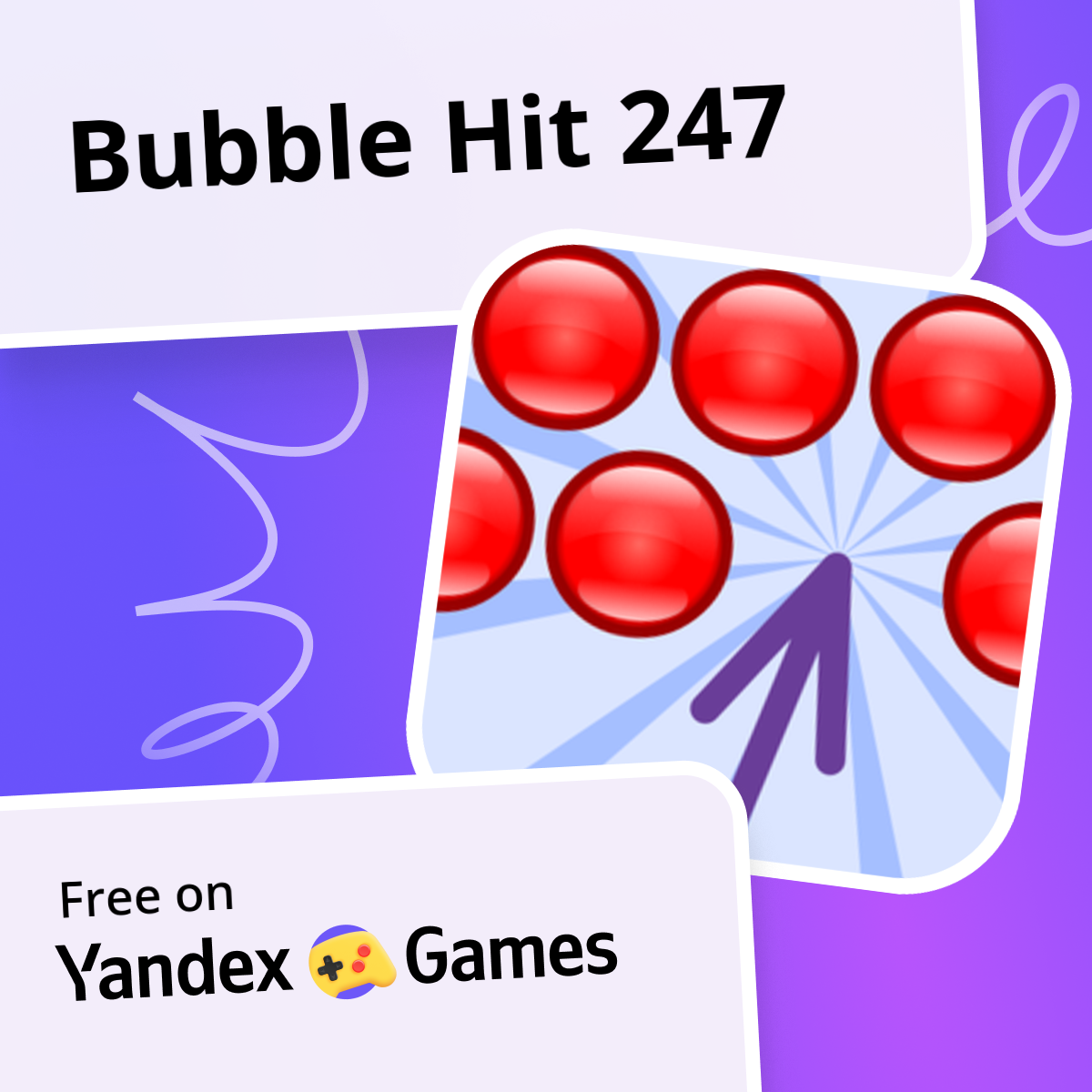 Bubble Hit 247 (توسط Indiesoft)- بازی آنلاین به صورت رایگان در Yandex Games