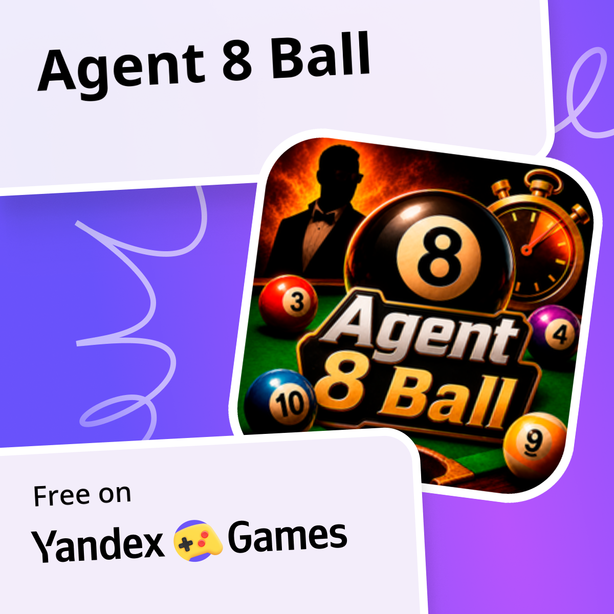 Agent 8 Ball - play online for free on Yandex Games