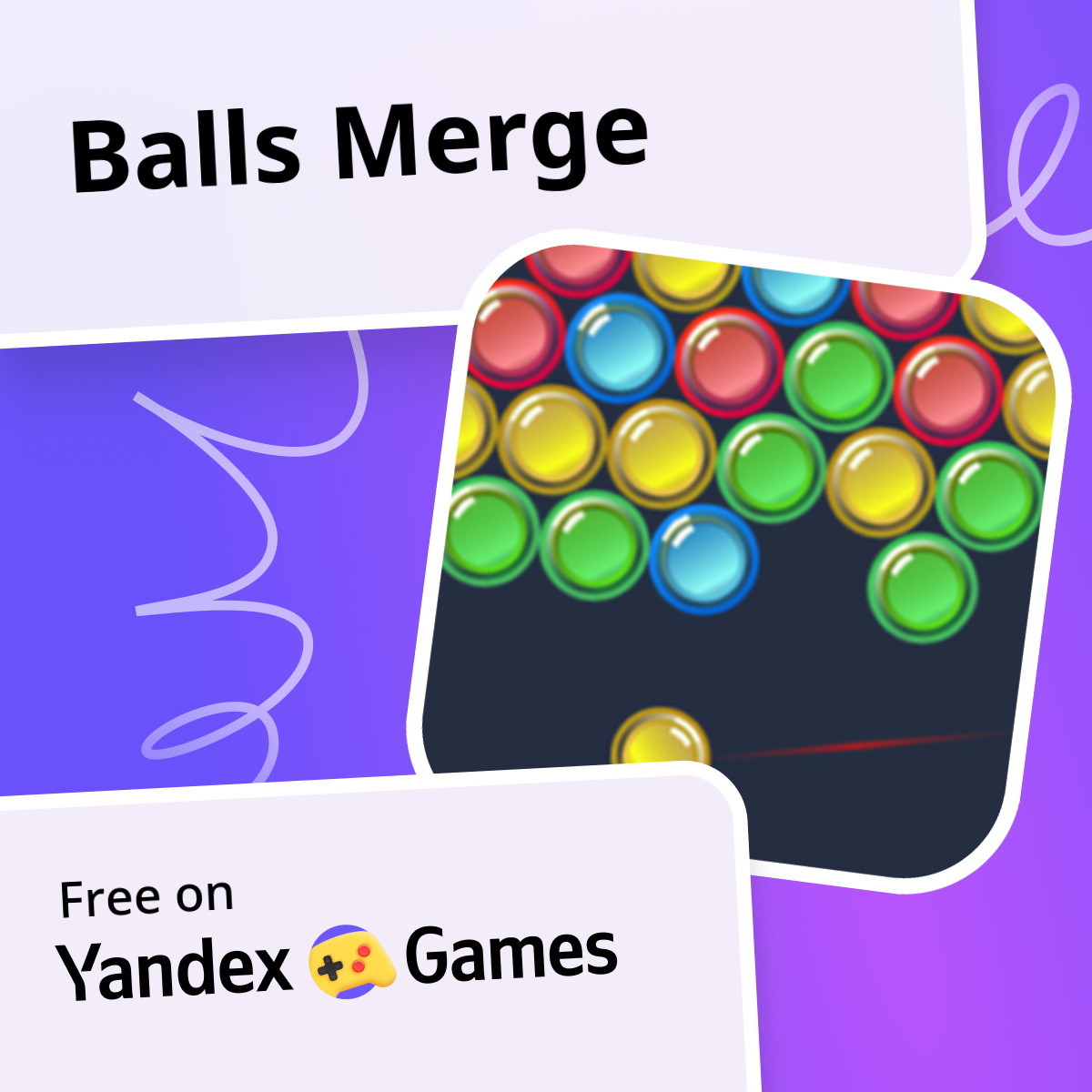 Balls Merge - play online for free on Yandex Games