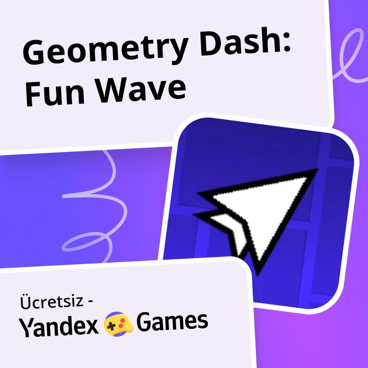 Geometry Dash: Fun Wave (MIG'den) - Yandex Games servisinde ücretsiz ...