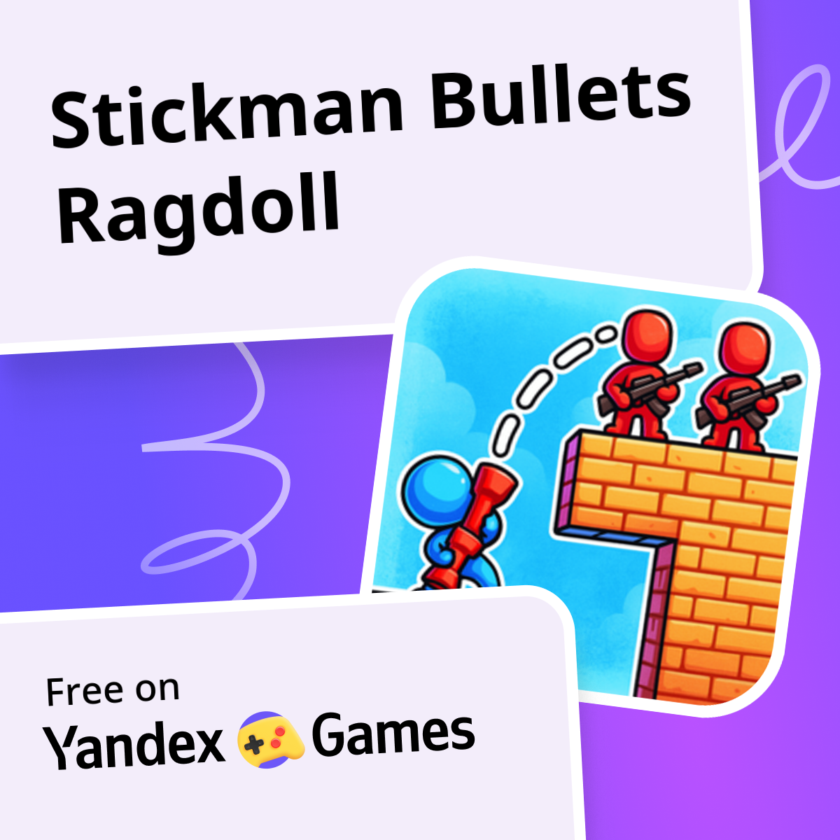 Stickman Bullets Ragdoll - play online for free on Yandex Games
