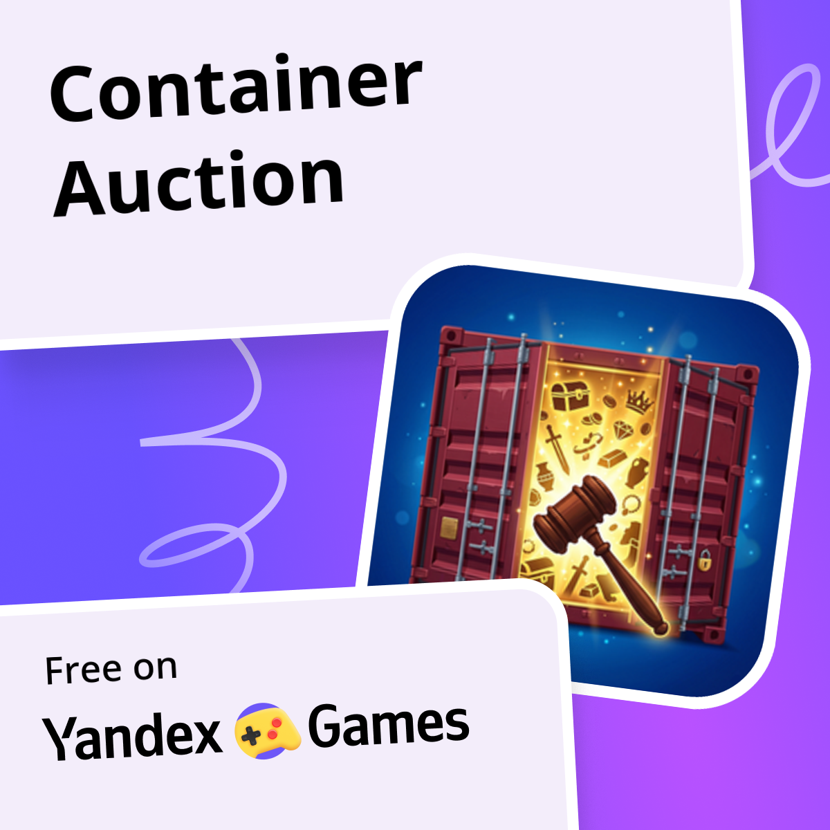 Container Auction - play online for free on Yandex Games