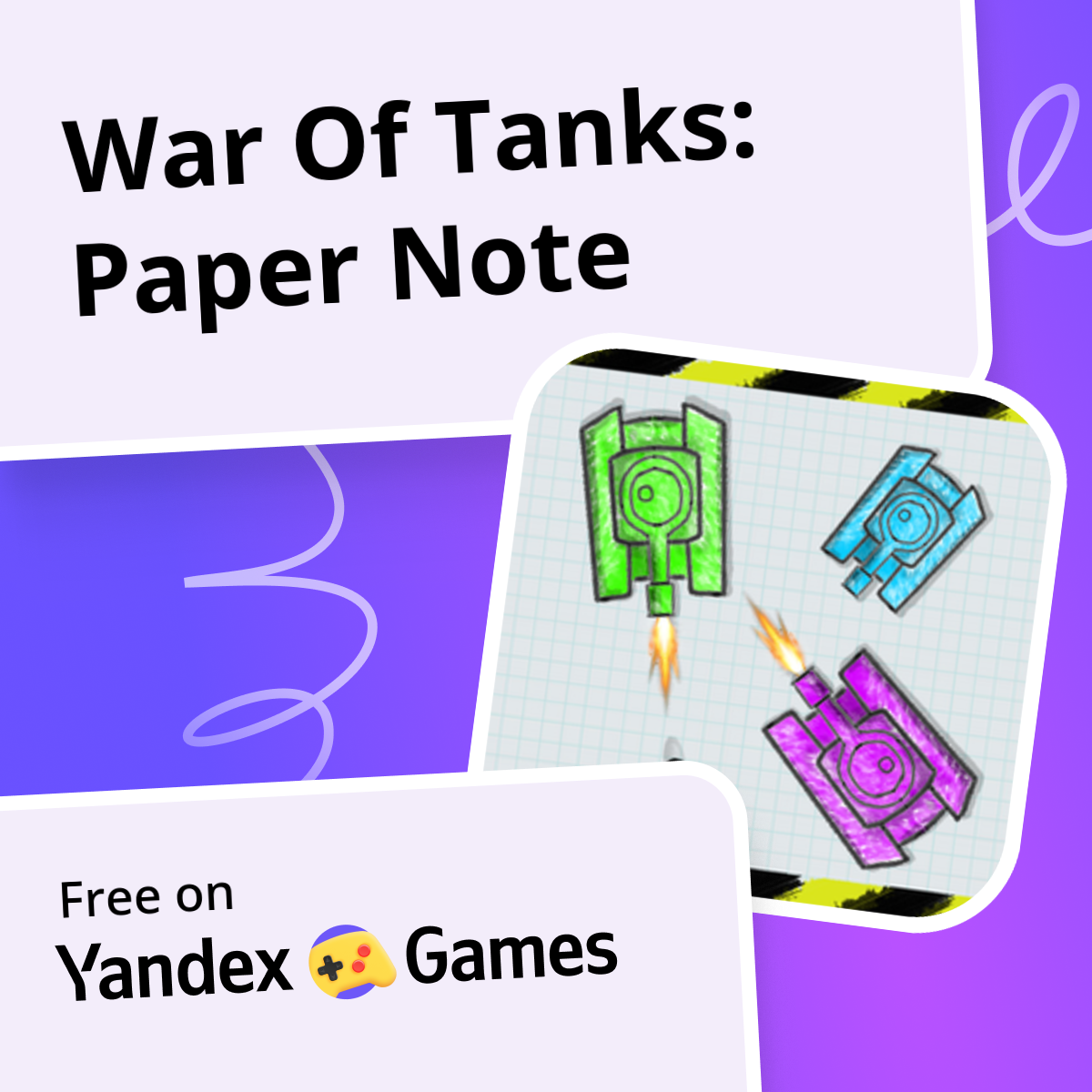 War Of Tanks: Paper Note - play online for free on Yandex Games