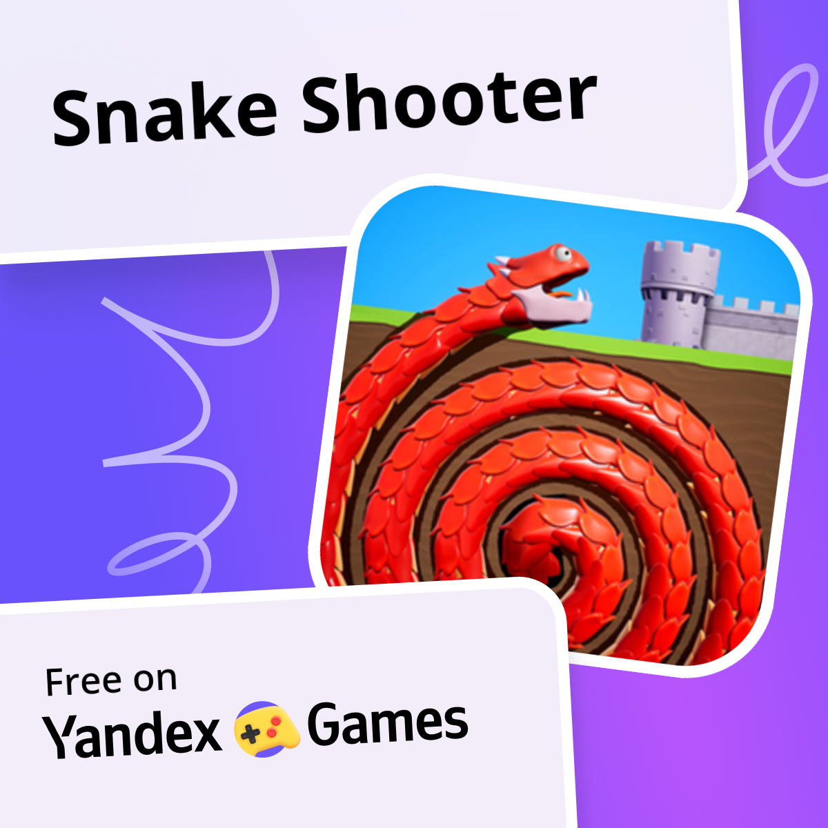 Snake Shooter (by Linder) - play online for free on Yandex Games