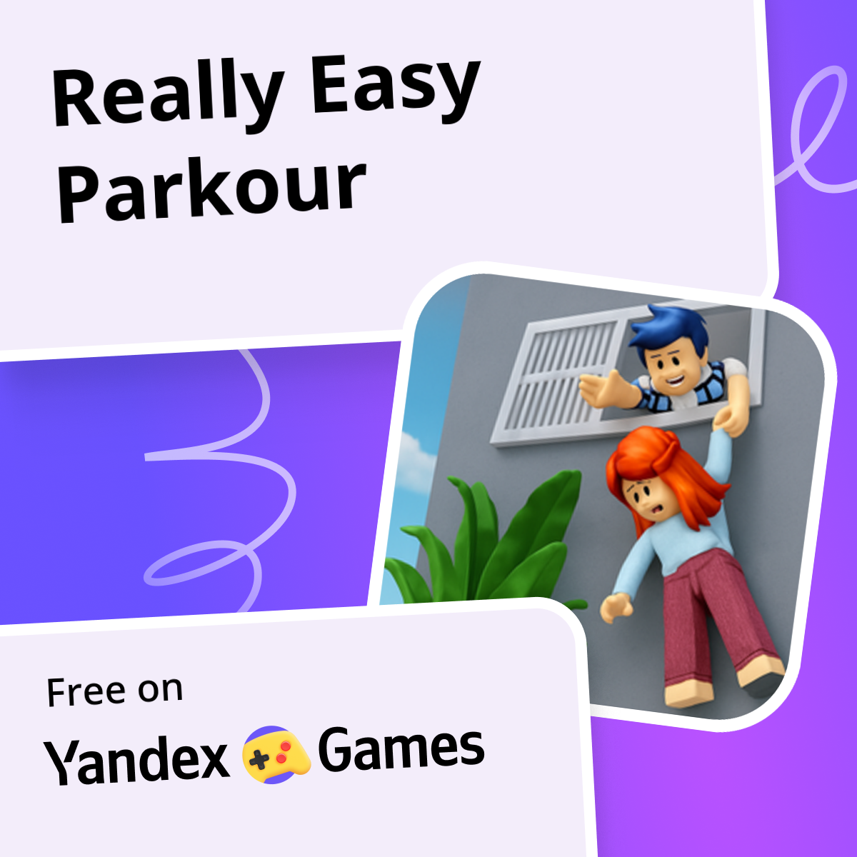 Really Easy Parkour - play online for free on Yandex Games