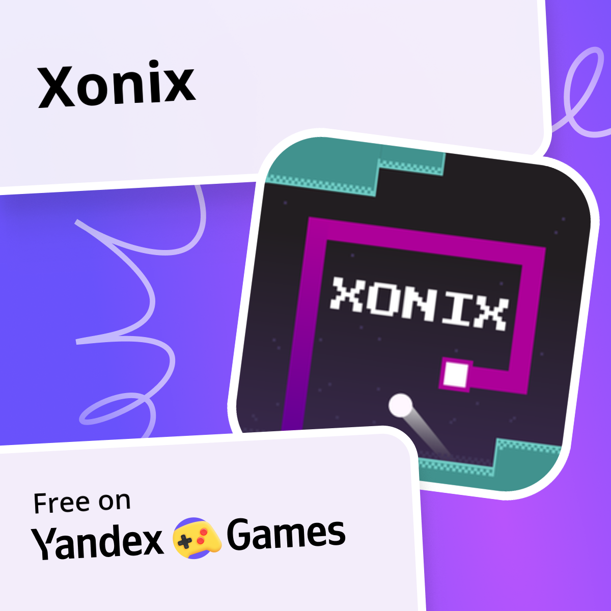 Xonix (by pixelgamez) - play online for free on Yandex Games
