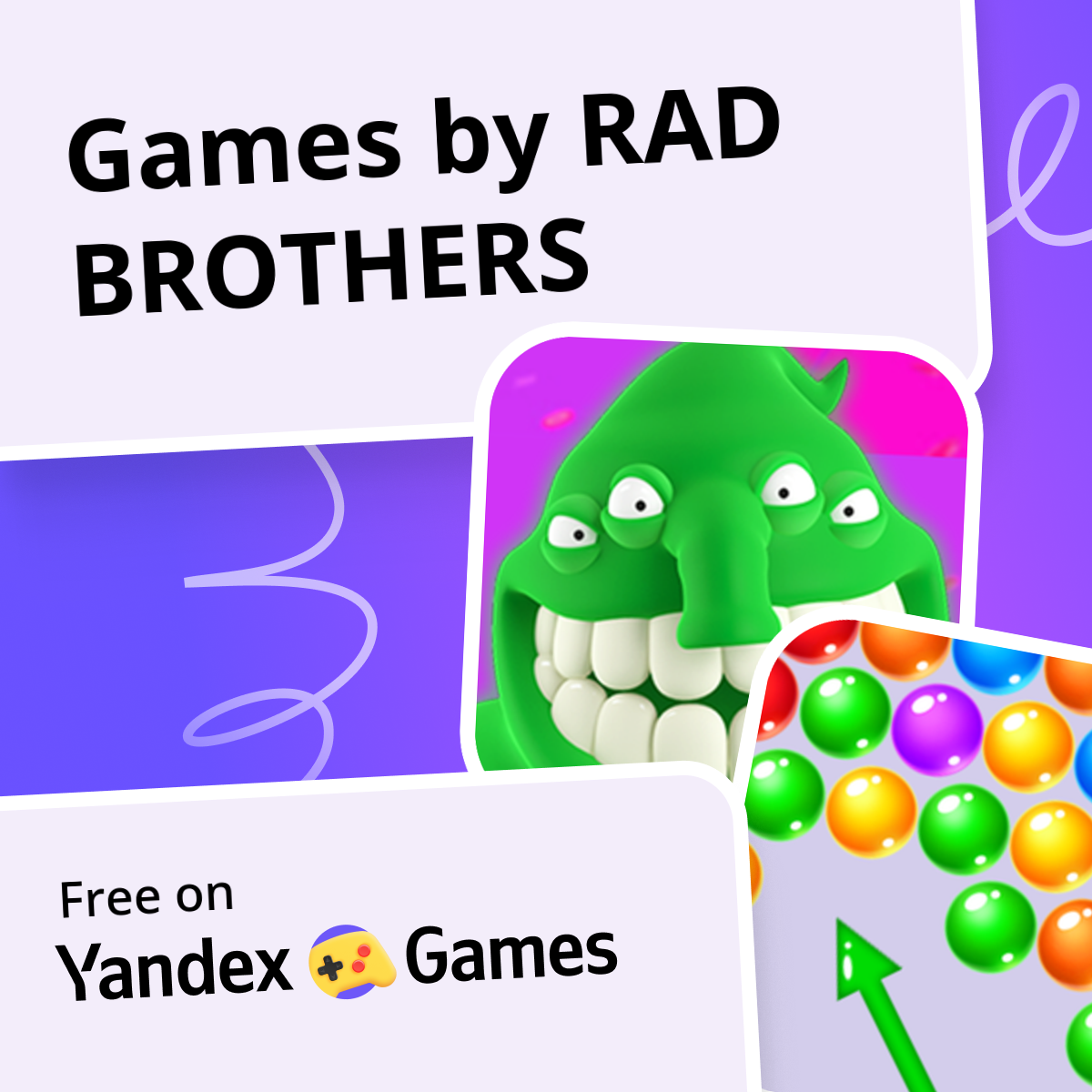 Games by RAD BROTHERS | Yandex Games