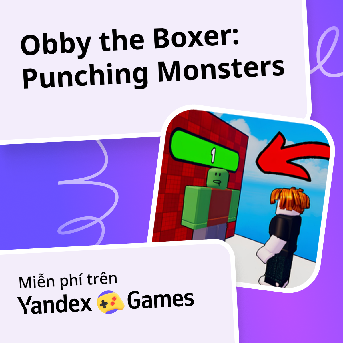 Obby the Boxer: Punching Monsters (bởi GameMatrih)- chơi trực tuyến ...