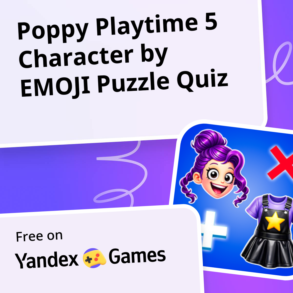 Poppy Playtime 5 Character by EMOJI Puzzle Quiz - play online for free ...