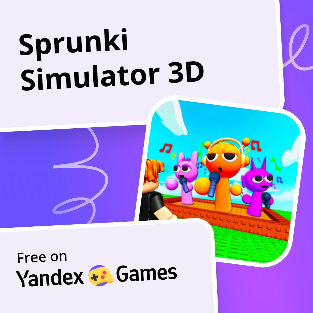 Sprunki Simulator 3D (by CoolStyle) - play online for free on Yandex Games
