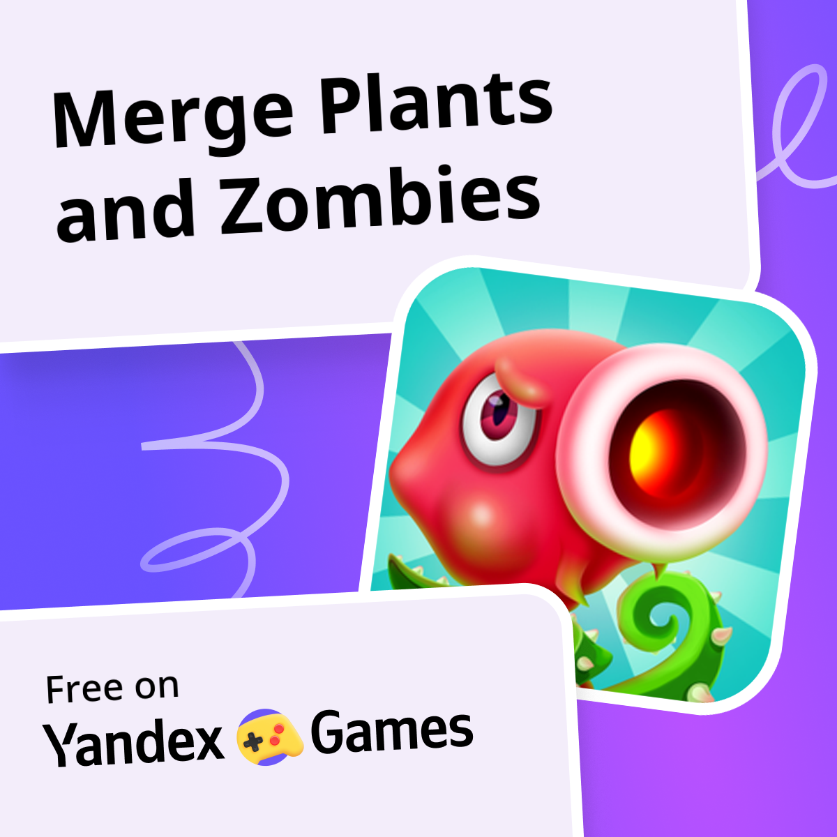 Merge Plants and Zombies (by Voodo) - play online for free on Yandex Games