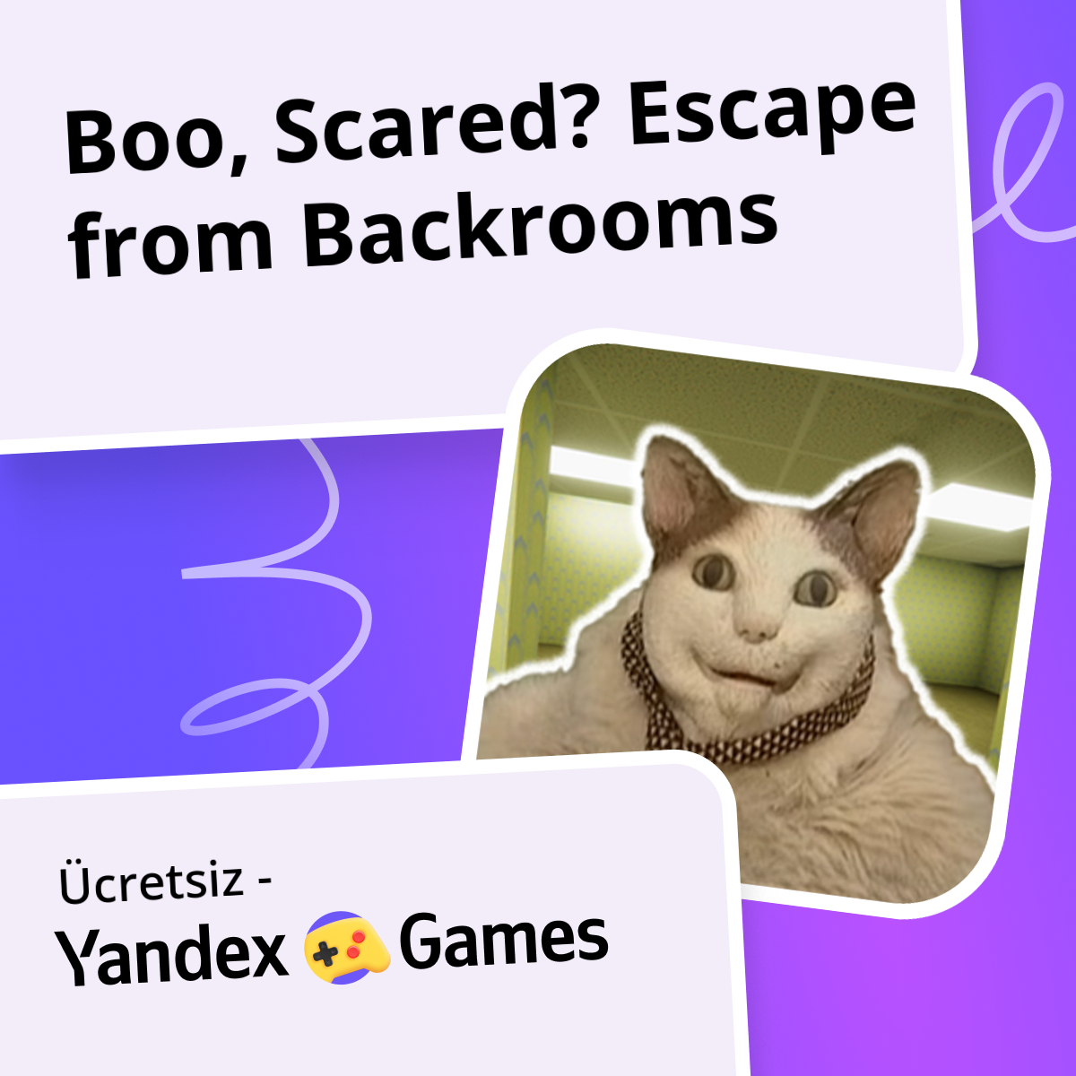 Boo, Scared? Escape from Backrooms (Superec Games'den) - Yandex Games ...