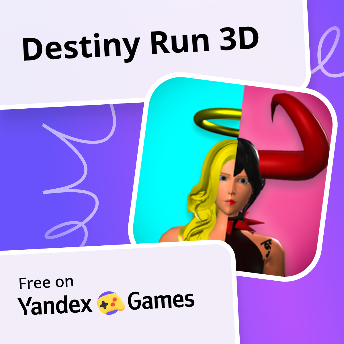 Destiny Run 3D (by C Games) - play online for free on Yandex Games
