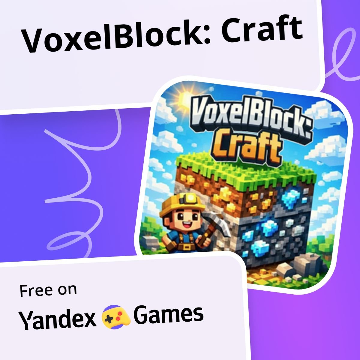 VoxelBlock: Craft - play online for free on Yandex Games