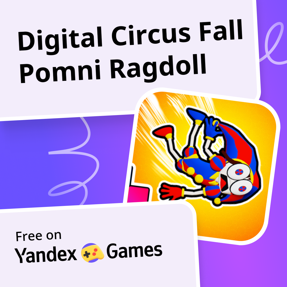 Digital Circus Fall Pomni Ragdoll (by CatGame Studio) - play online for ...