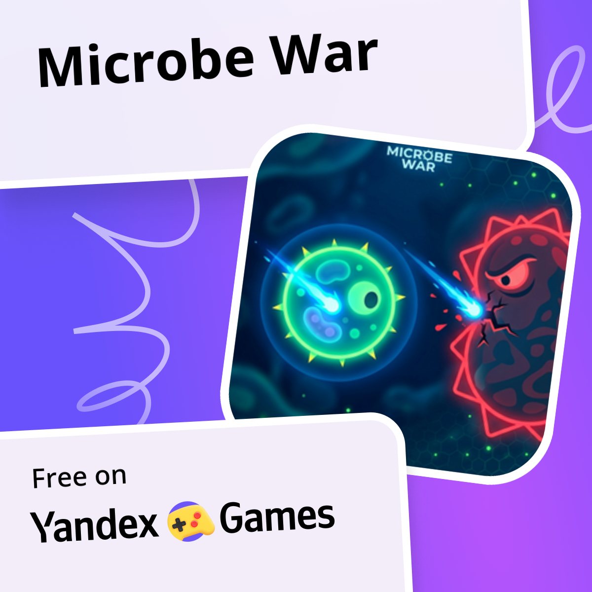 Microbe War - play online for free on Yandex Games