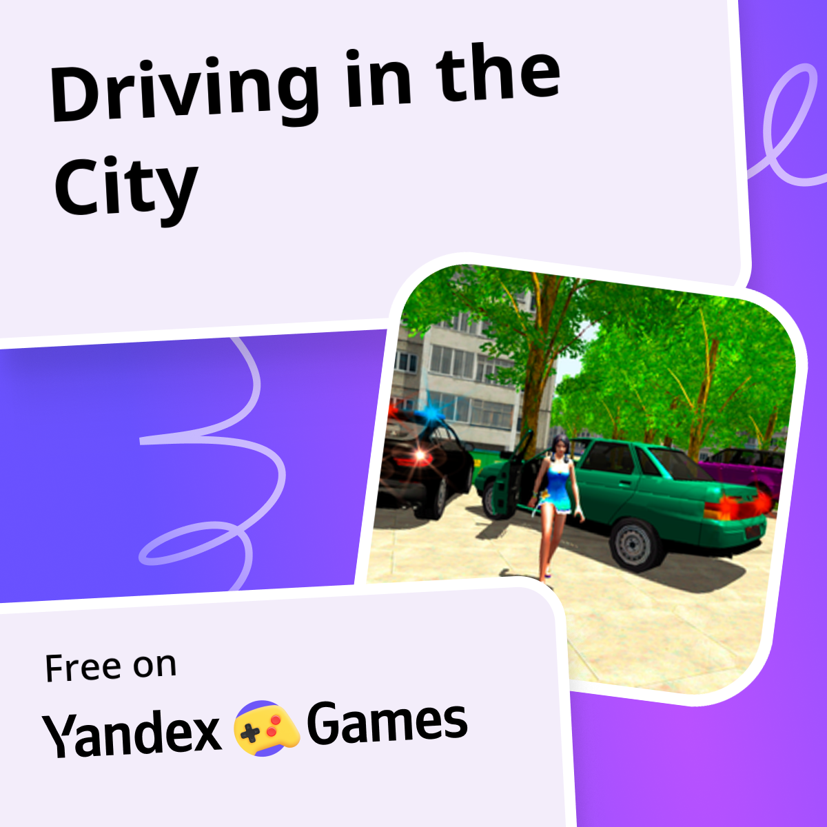 Driving in the City - play online for free on Yandex Games