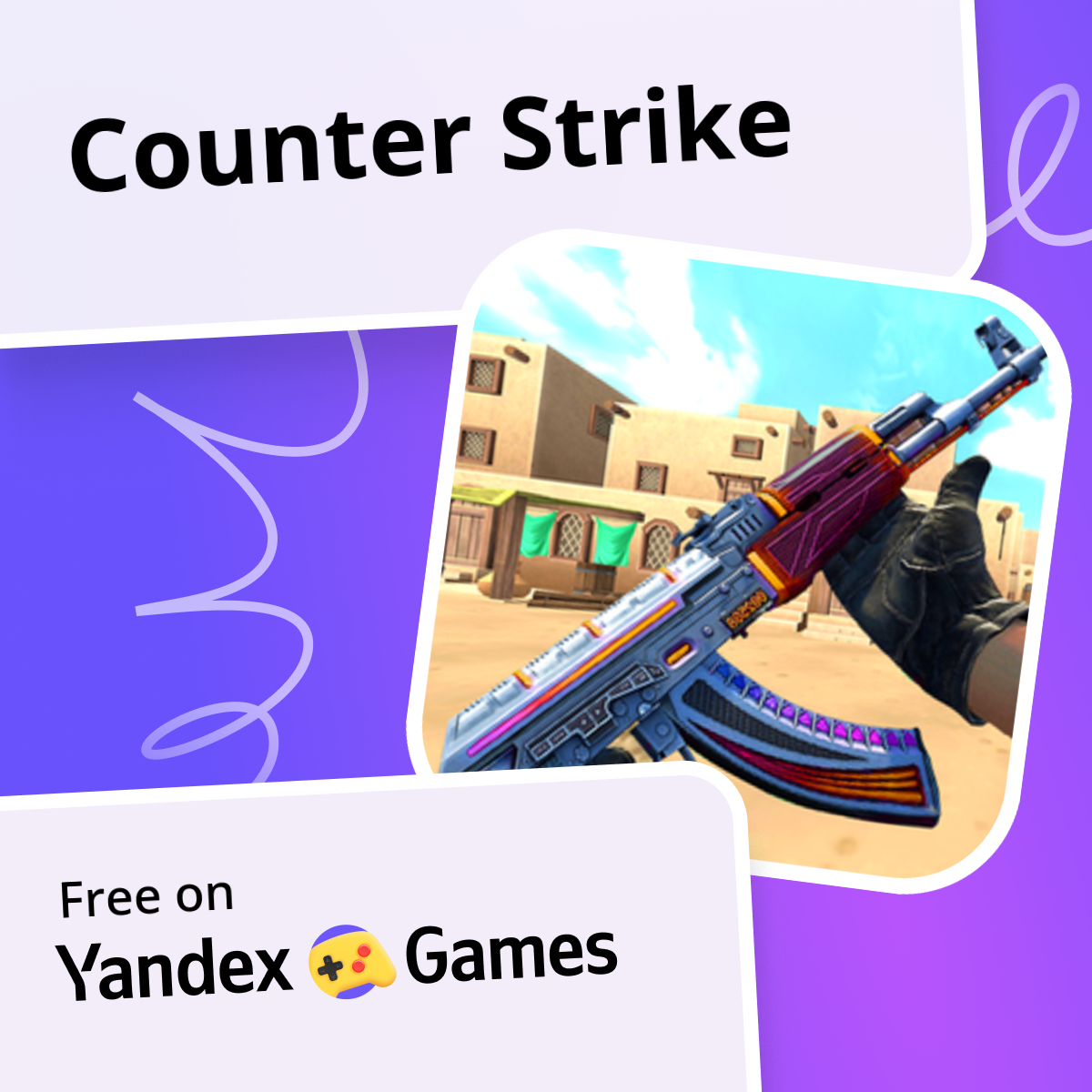 Counter Strike - العب مجانًا عبر الإنترنت على Yandex Games