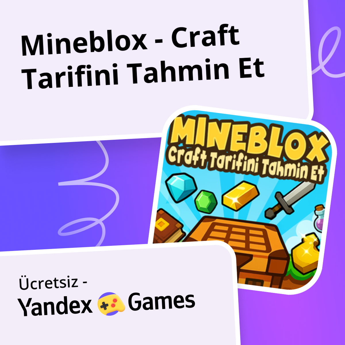 Mineblox - Craft Tarifini Tahmin Et (Shakabuy'den) - Yandex Games ...